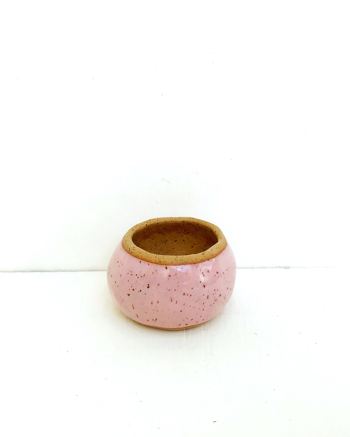 Pink Ceramic Planter / Modern Planter Pottery / Mini Planter / | Etsy