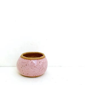 Pink Ceramic Planter / Modern Planter Pottery / Mini Planter ...