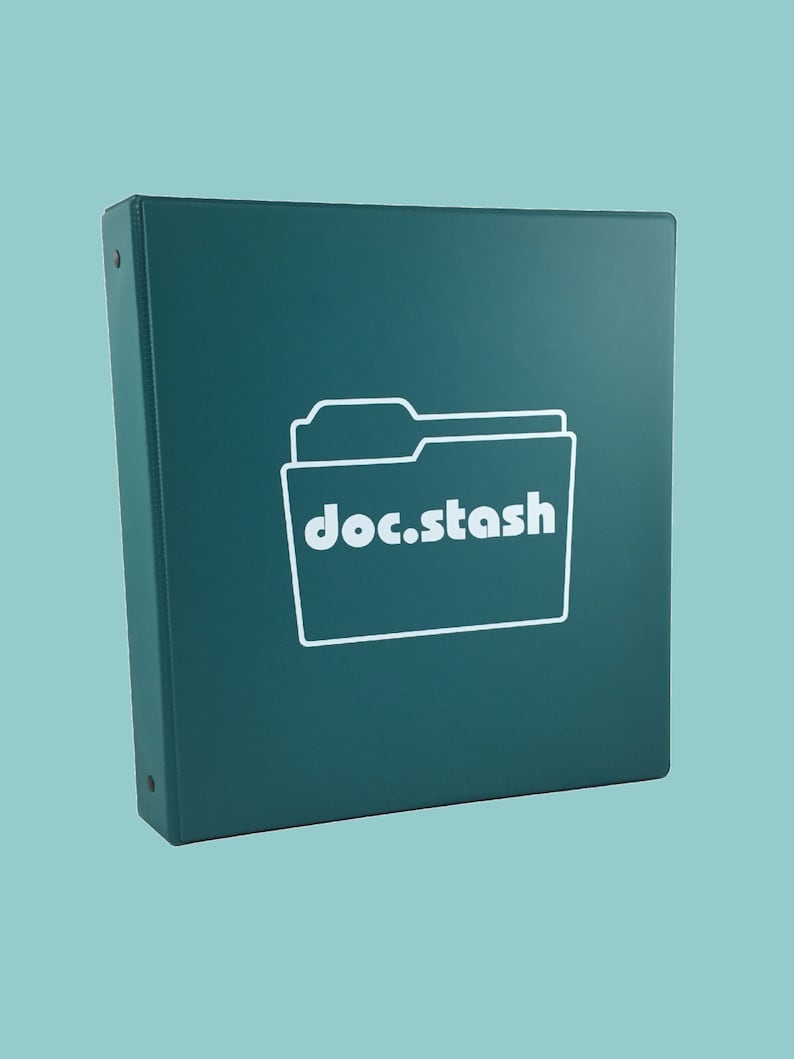 Document Management Binder - Etsy