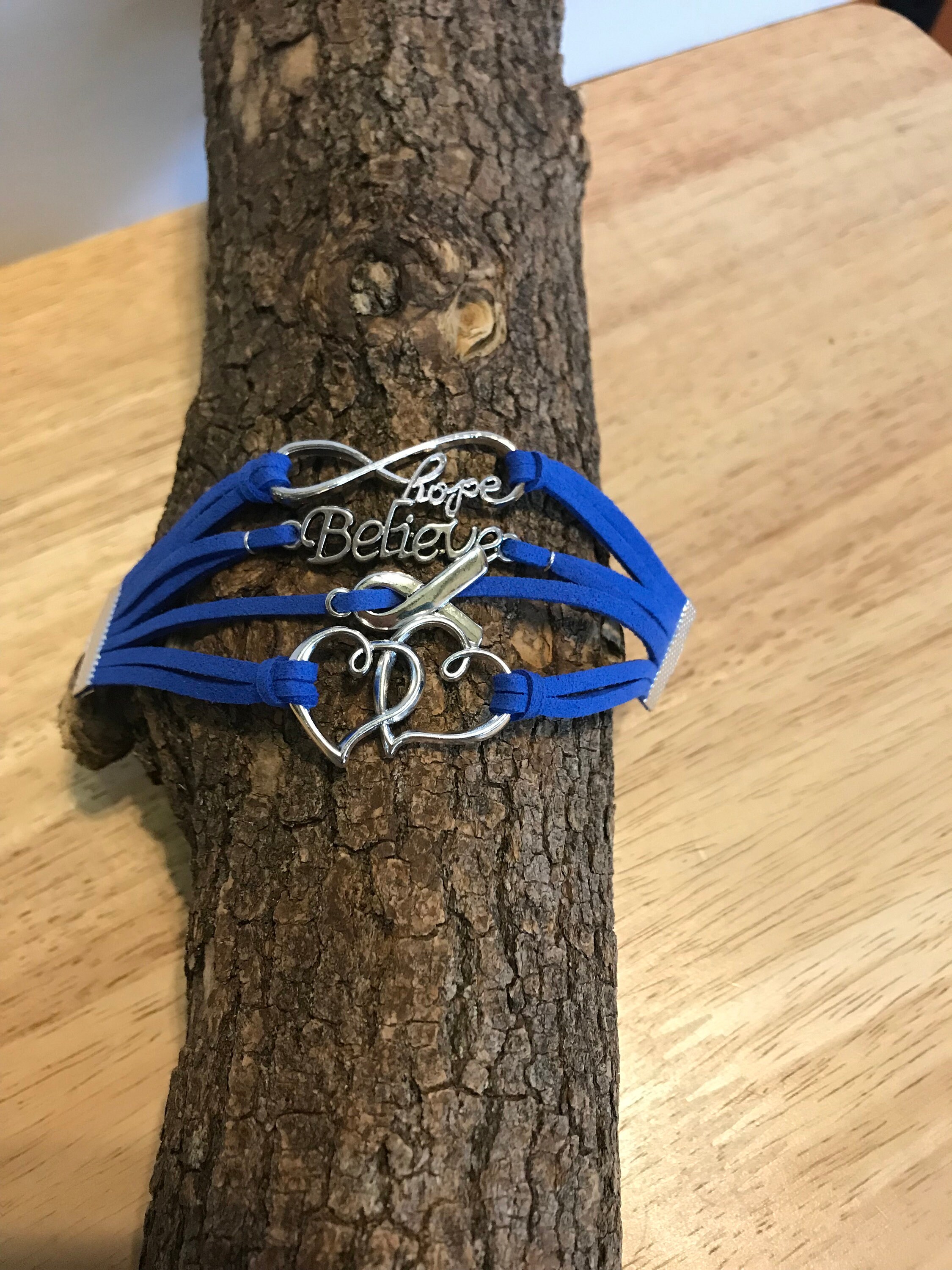 Colon Cancer Awareness Charm Bracelet - Etsy