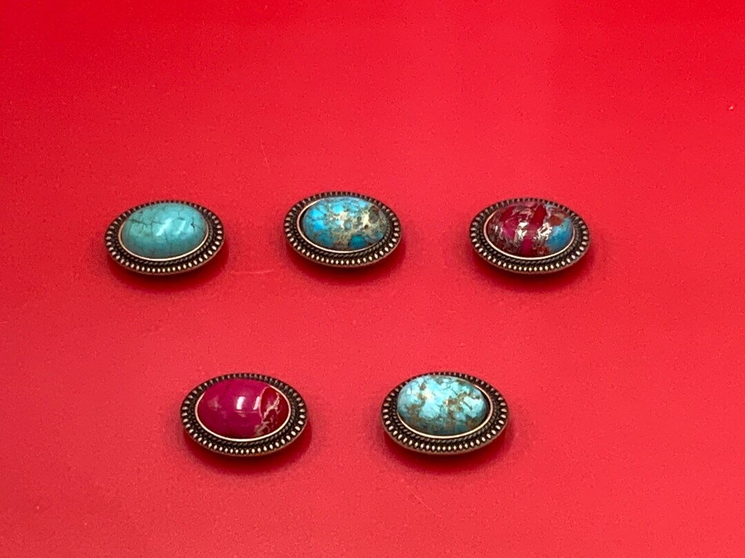 Fc0437>>made in EUROPE Zamak Oval Clasp for 10mm, Copper Oval Flat Cord ...