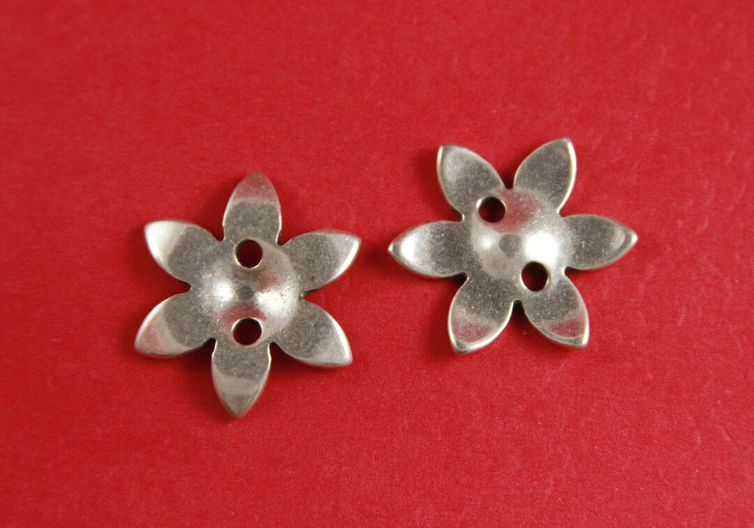 Rs0066>>made IN EUROPE 2 Zamak Flower Sliders, Zamak Flower Button ...