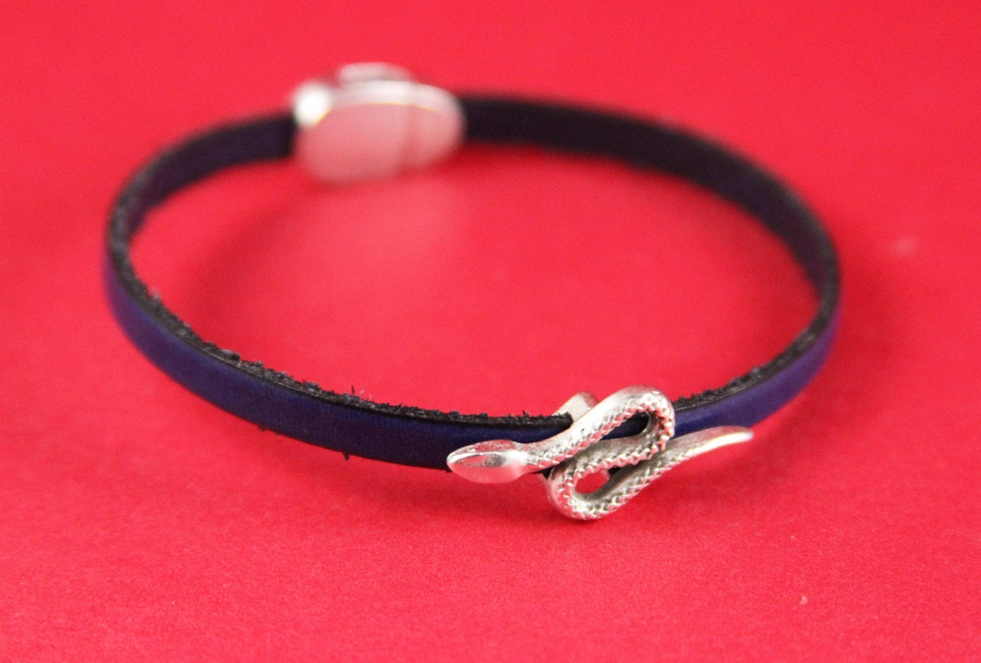 Fs0179>>made in EUROPE 2 Zamak Snake Sliders, Silver Snake Sliders, 5mm ...