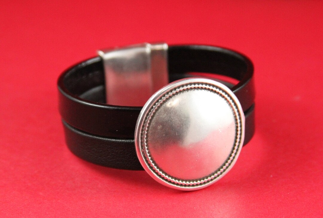 Fs0365>>made IN EUROPE Zamak Round Slider , Slider for 20mm Flat Cord ...