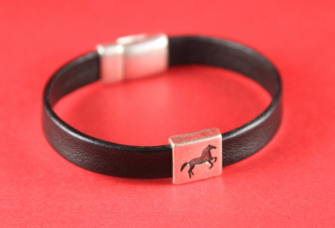 Fs0233>>made in EUROPE 2 Zamak Horse Sliders, Horse Slider, 10mm Flat ...