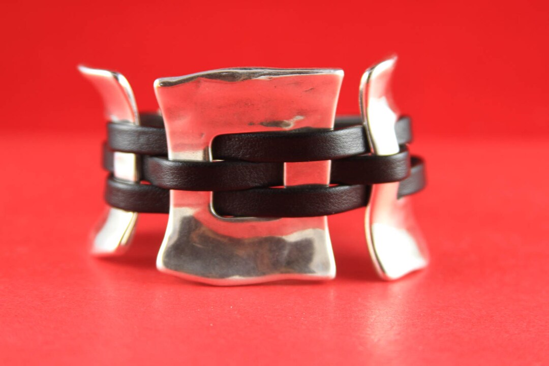 C0108>> MADE in EUROPE Shiny Zamak 3 Piece Set, Bracelet Set, Silver ...