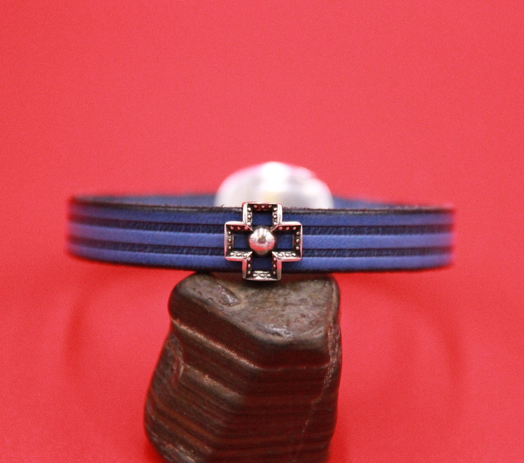 Fs0558>>made in EUROPE 2 Zamak Cross Sliders for 10mm Flat Cord, 10mm ...