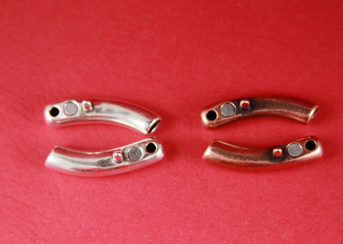 Rc0001 MADE in EUROPE 5mm Round Cord Magnetic Clasp - Etsy