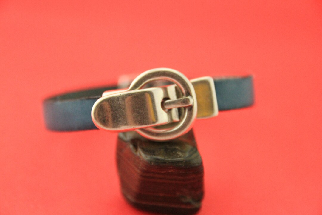 Fc0360>>made in EUROPE Zamak Buckle Clasp, Silver Buckle Clasp, Flat ...