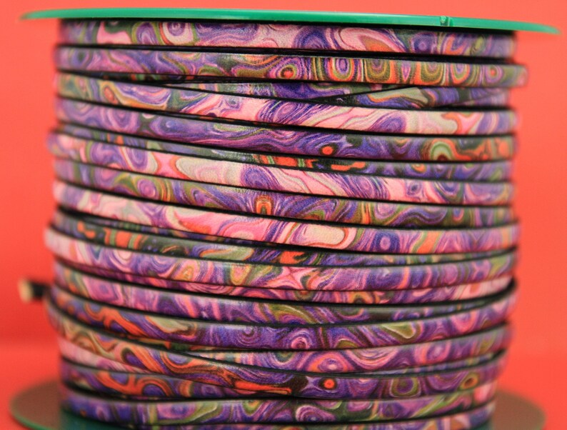 MADE in EUROPE 24'' Multi Color Leather Cord 5mm and | Etsy