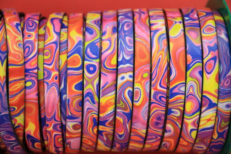 MADE in EUROPE 24'' Multi Color Leather Cord 5mm and - Etsy