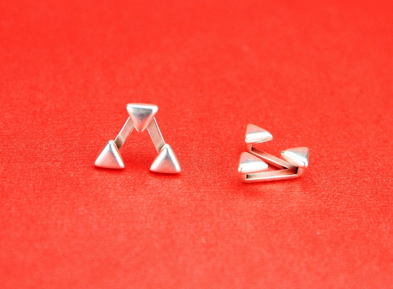 Fs0030 MADE IN EUROPE 2 Zamak Triangle Sliders Flat | Etsy