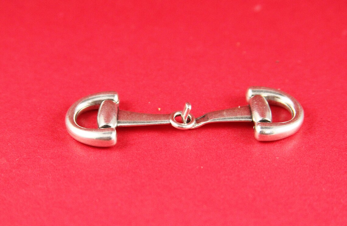 Fc0145>>made in EUROPE Flat Cord Stirrup Hook Clasp, Snuffle Bit Hook ...