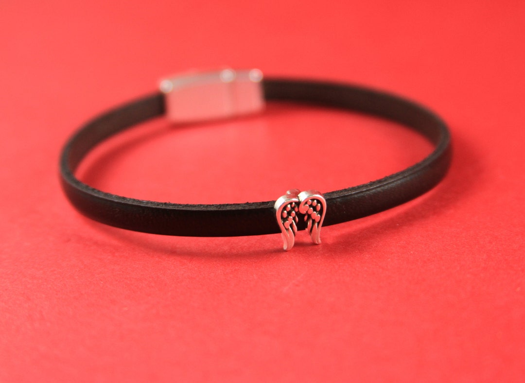 Fs0078>>made in EUROPE 4 Zamak Wing Sliders, 5mm Cord Zamak Slider ...
