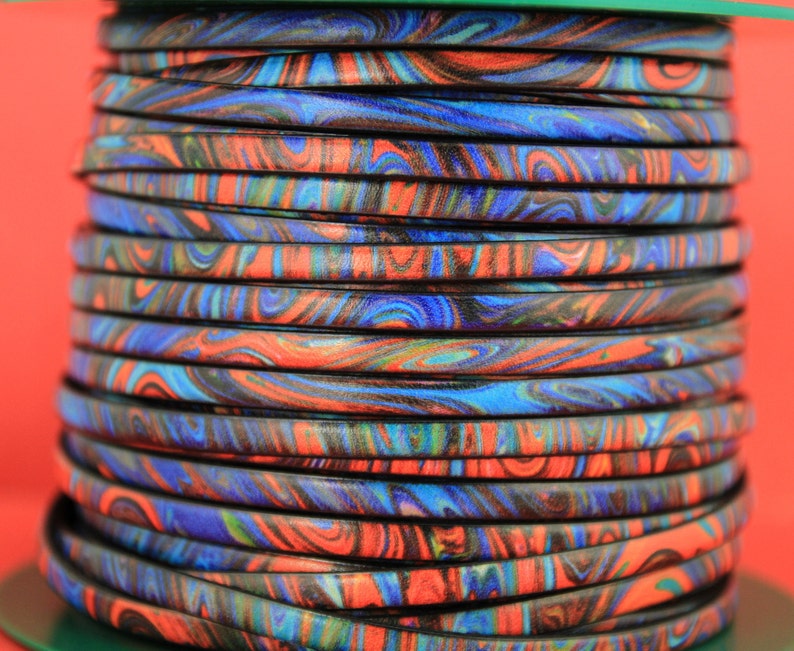 MADE in EUROPE 24'' Multi Color Leather Cord 5mm and - Etsy