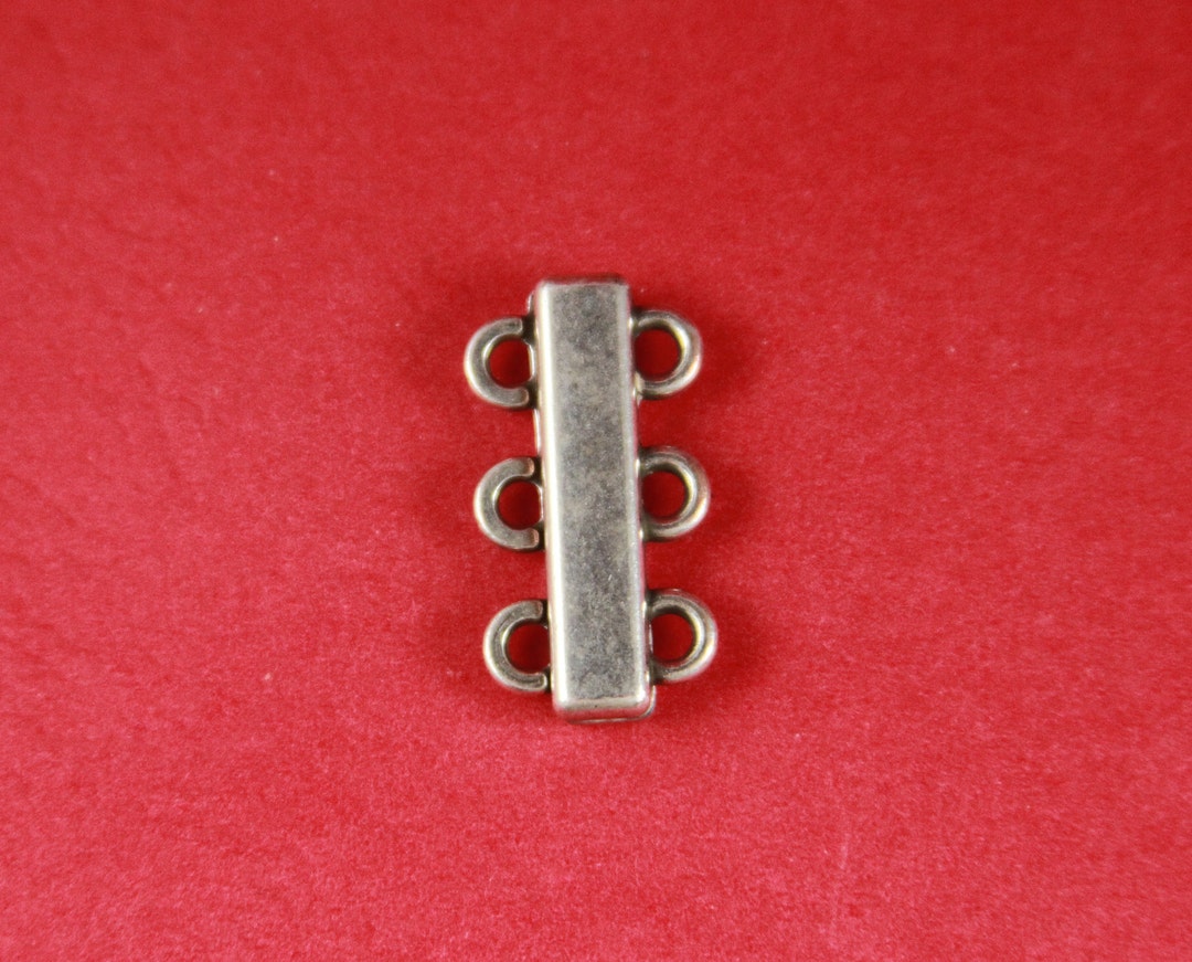 Fc0072>>made in EUROPE Zamak Clasp, Multistrand Flat Clasp, Multi ...