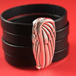 Fc0016made in EUROPE Angel Wing Magnetic Clasp, 40mm Flat Cord Clasp ...