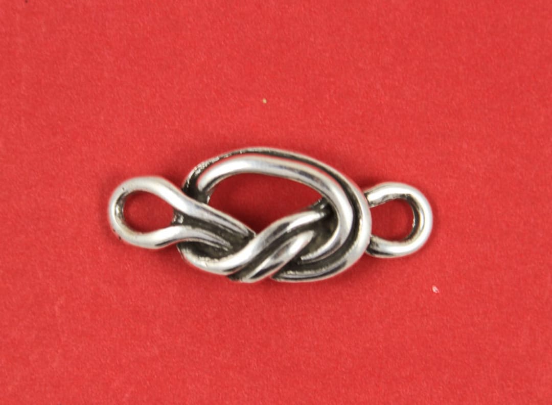 C0061>>made in EUROPE Zamak Knot Connector, Zamak Finding, Bracelet ...