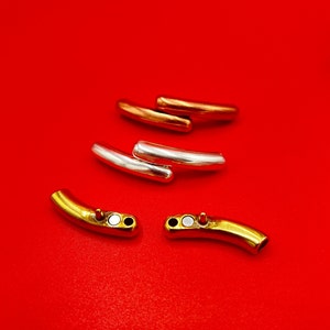 Rc0001>> MADE in EUROPE 5mm Round Cord Clasp, Silver Clasp, 5mm Round ...