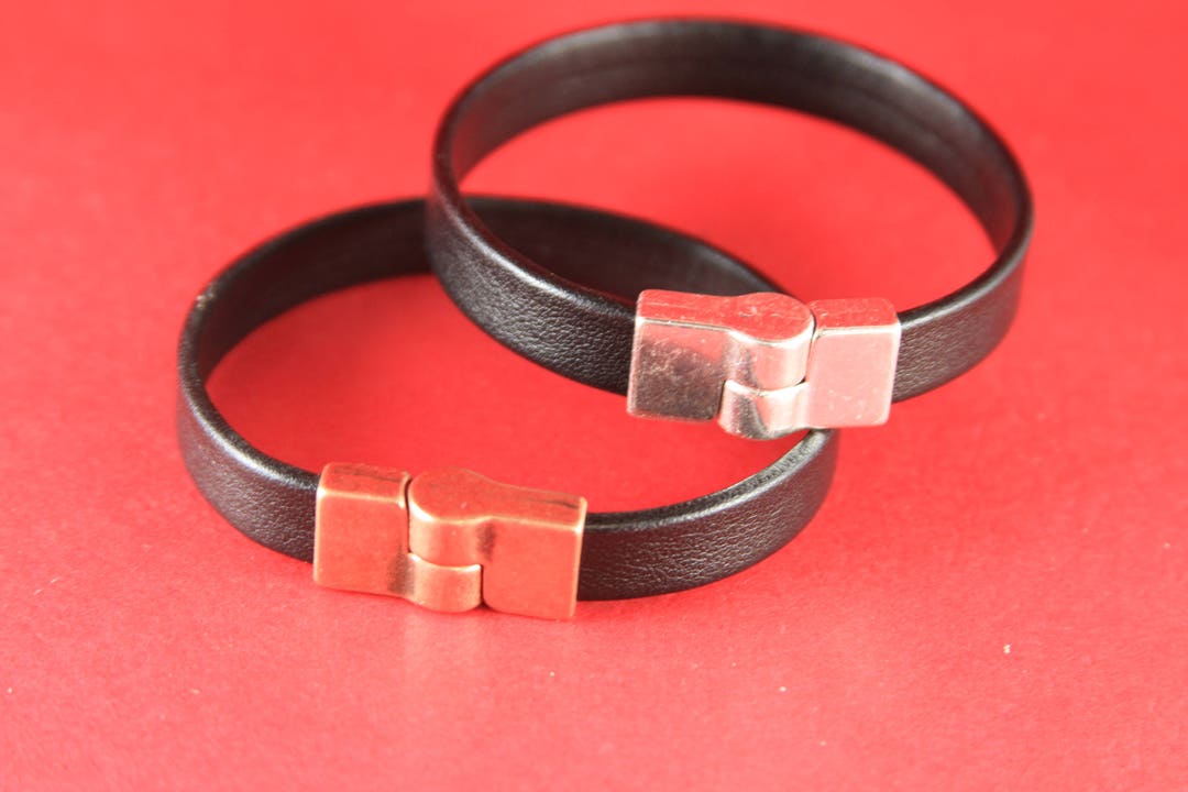 Fc0053made in EUROPE Zamak Magnetic Clasp, 10mm Flat Cord Magnetic ...