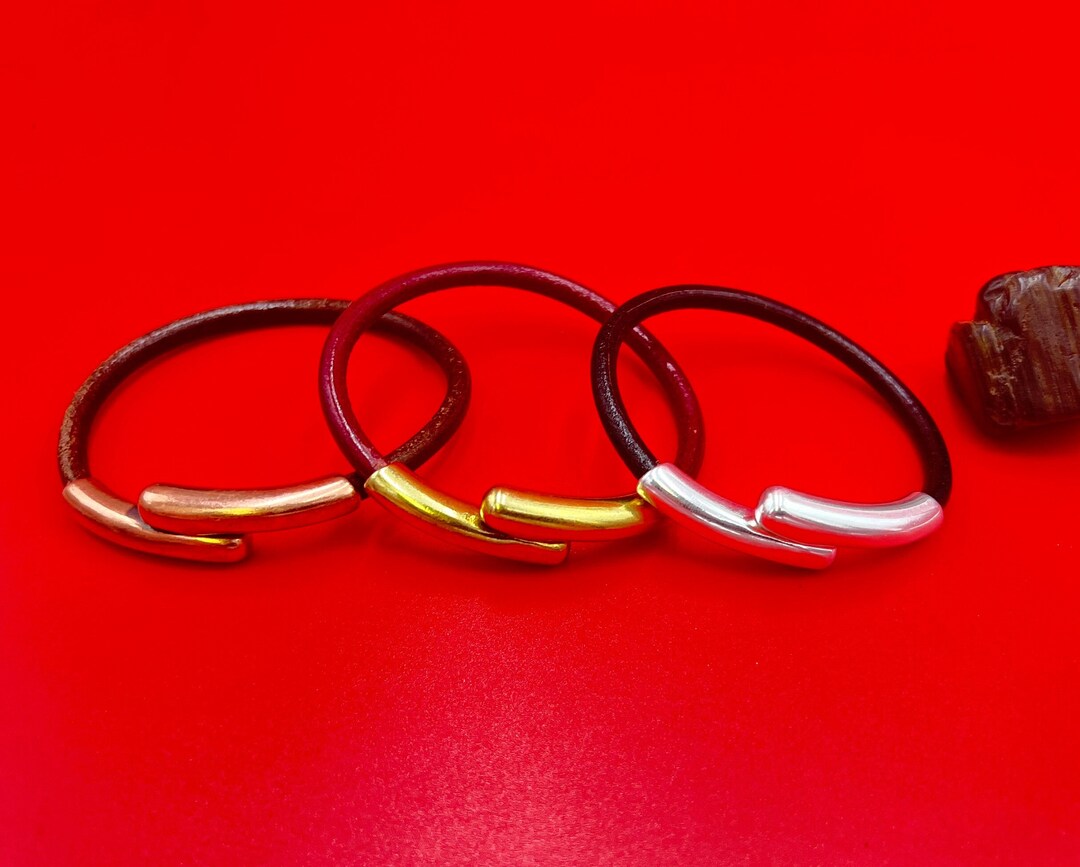 Rc0001>> MADE in EUROPE 5mm Round Cord Clasp, Silver Clasp, 5mm Round ...