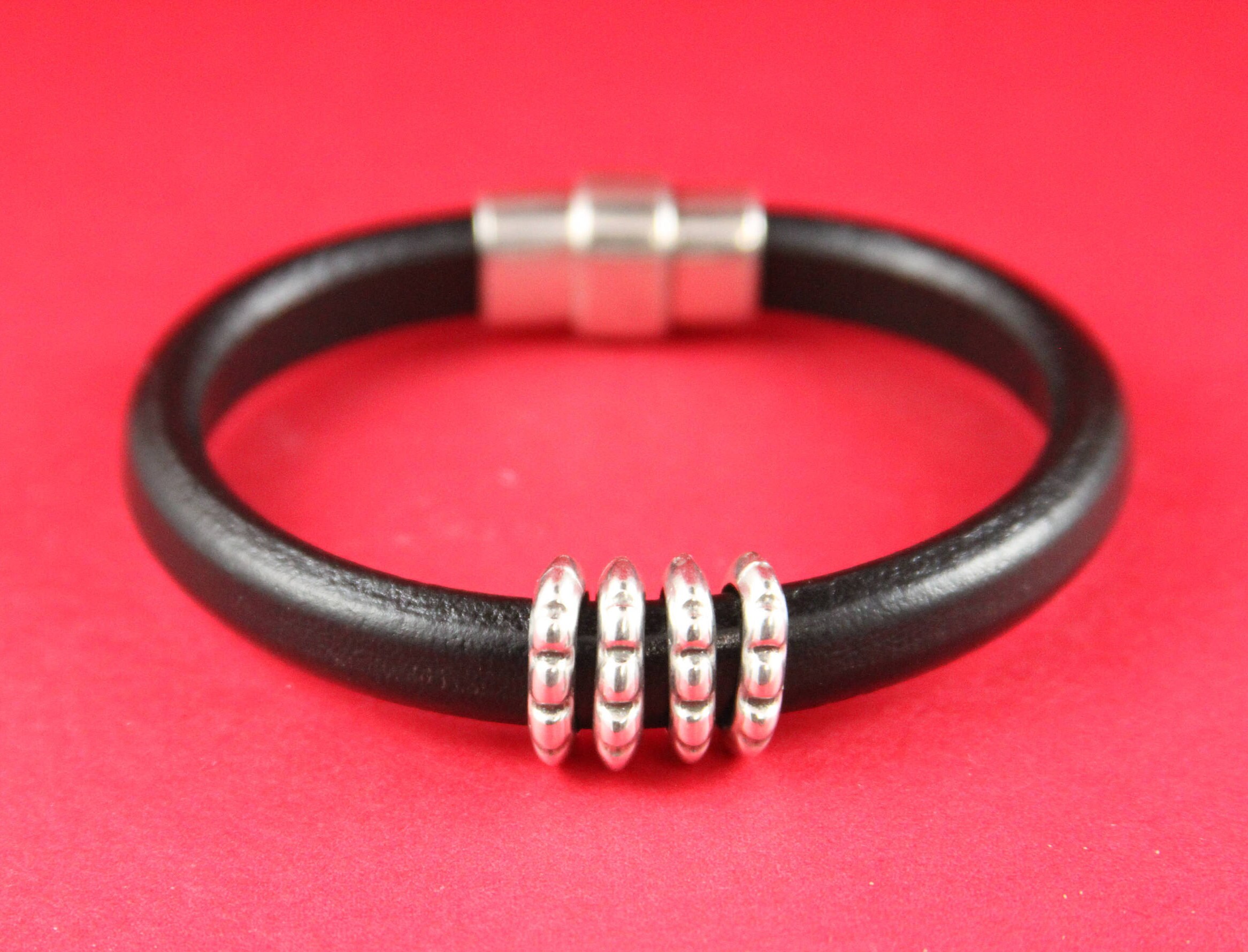 Ls0048>>made IN EUROPE 4 Zamak Ring Sliders, Licorice Ring Slider ...