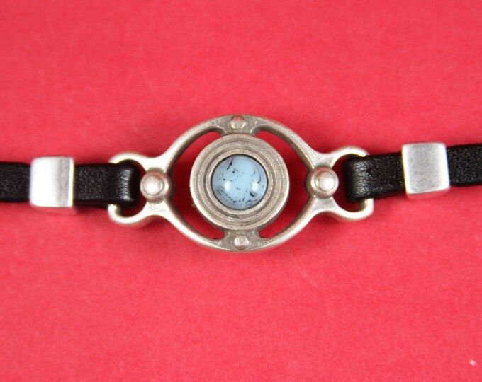 C0134made in EUROPE Flat Cord Stirrup Connector, Snuffle Bit Connector ...