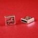 Fs0295>>made in EUROPE 2 Zamak Horse Sliders, Horse Slider, 10mm Flat ...