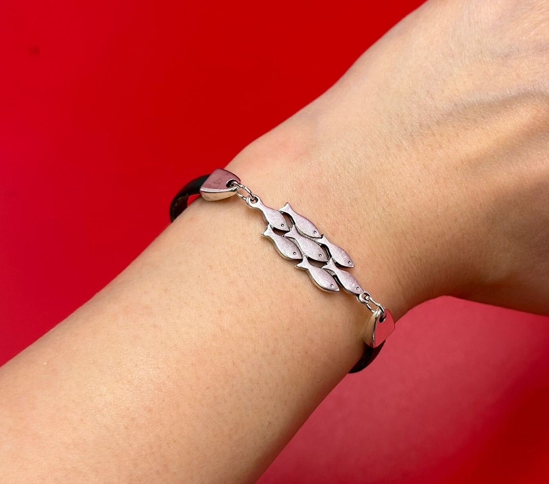 C0196>>made in EUROPE Zamak Fish Connector, 5mm Flat Cord Fish ...