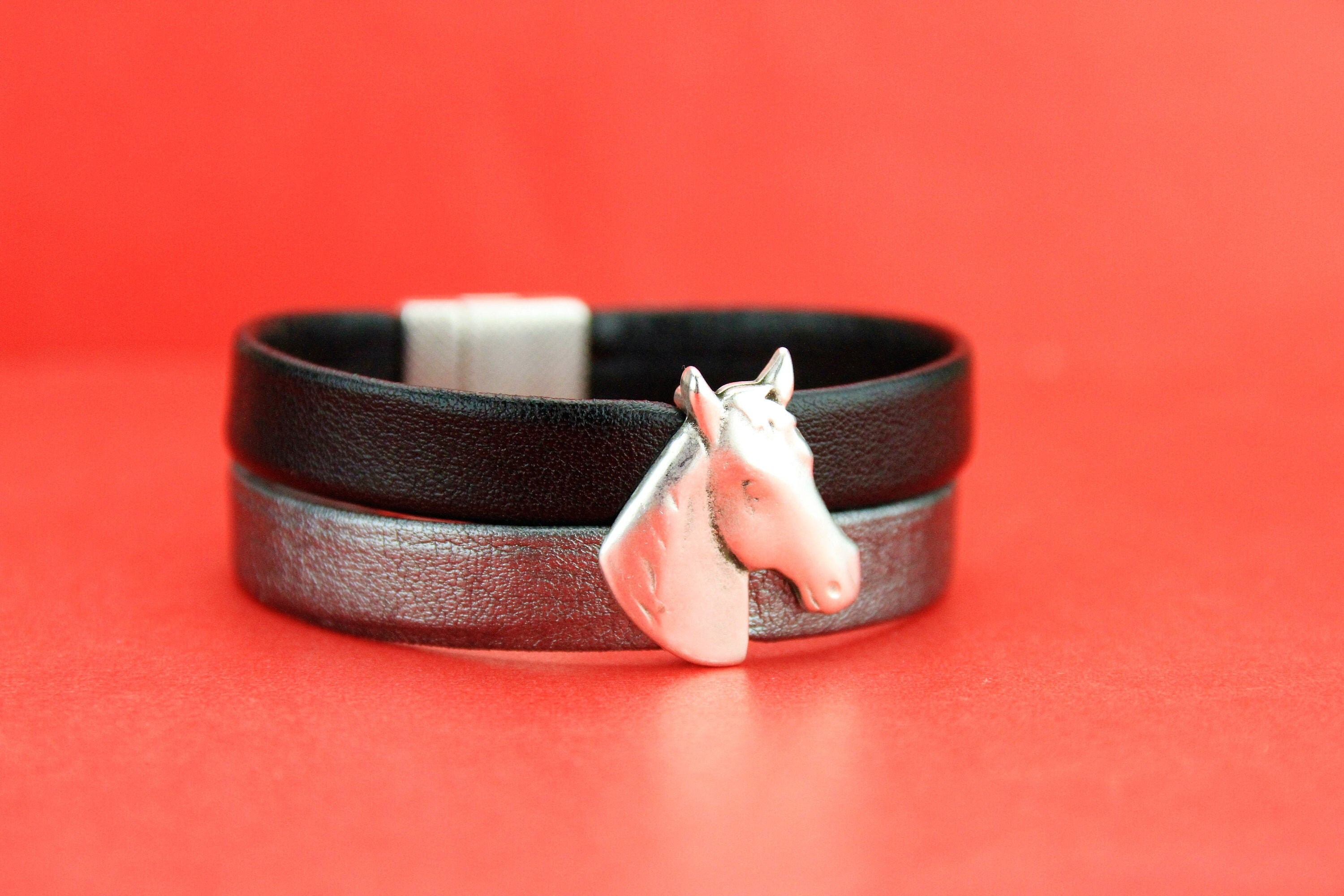 Fs0032>> MADE in EUROPE Zamak Horse Slider, Flat 20mm Cord Slider, 20mm ...