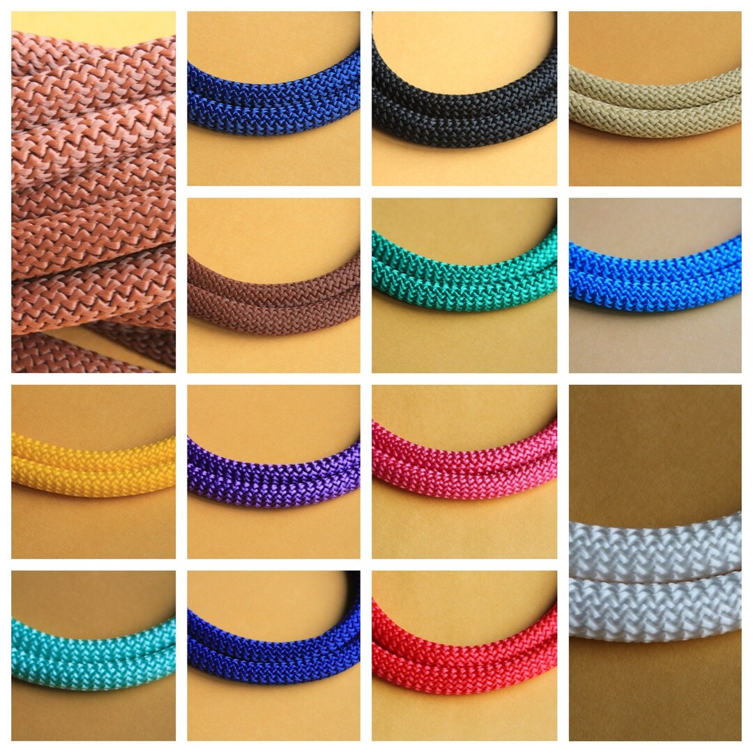 MADE in EUROPE 1 Yard of Climbing Cord, Nylon Climbing Cord, 10mm Round ...