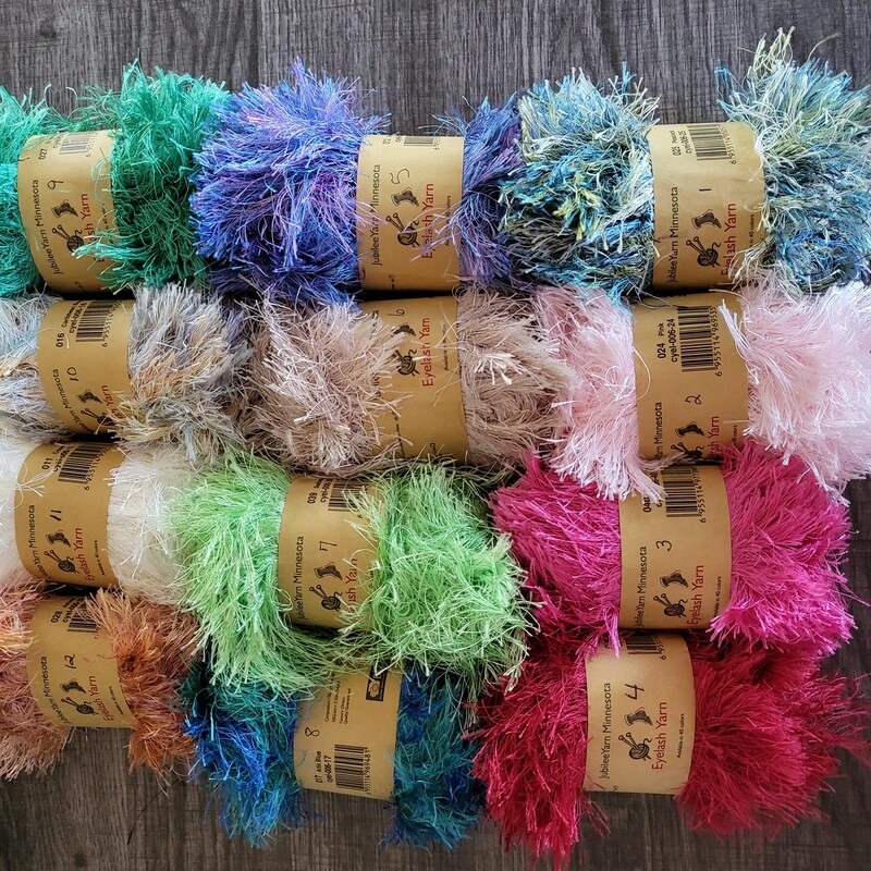 Eyelash Yarn - Etsy
