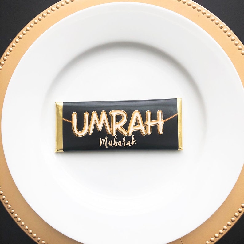 Umrah Party Favors Umra Omra Hajj Personalized Candy | Etsy