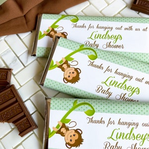 Monkey Baby Shower Decorations, Monkey Party Favors, Baby Monkey ...