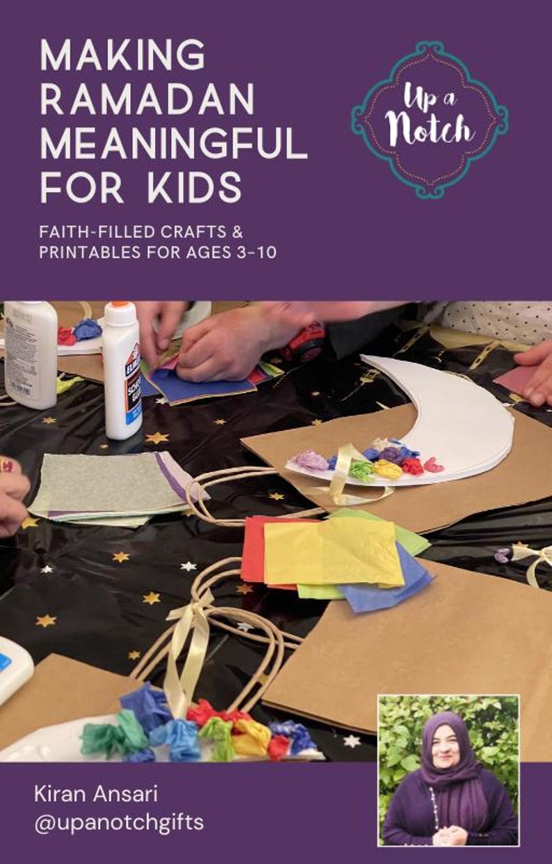 Ramadan Activities for Kids Ages 3–10 | Making Ramadan Meaningful - Etsy