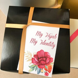 Hijab Party Gift Tags, Hijab Gift, New Hijabi Party, Muslim Girl Gift ...