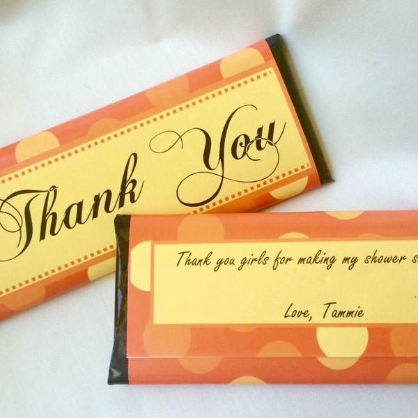 Custom Candy Wrappers - Etsy