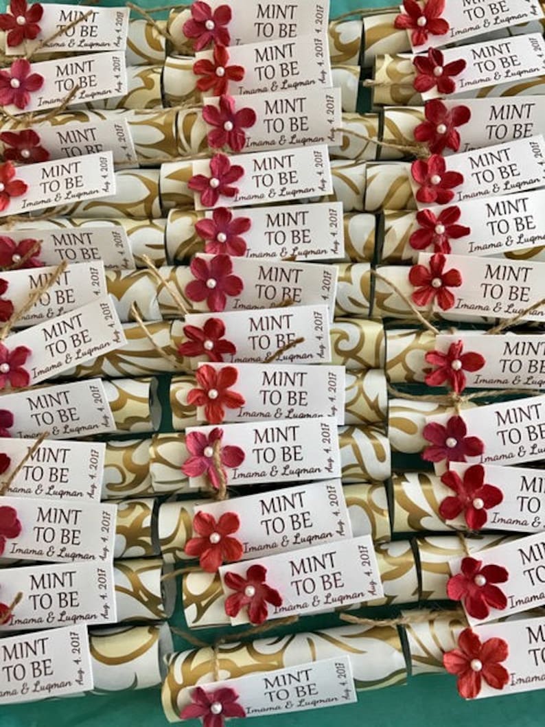 Mint to be wedding favor Wedding mints personalized mints - Etsy Italia