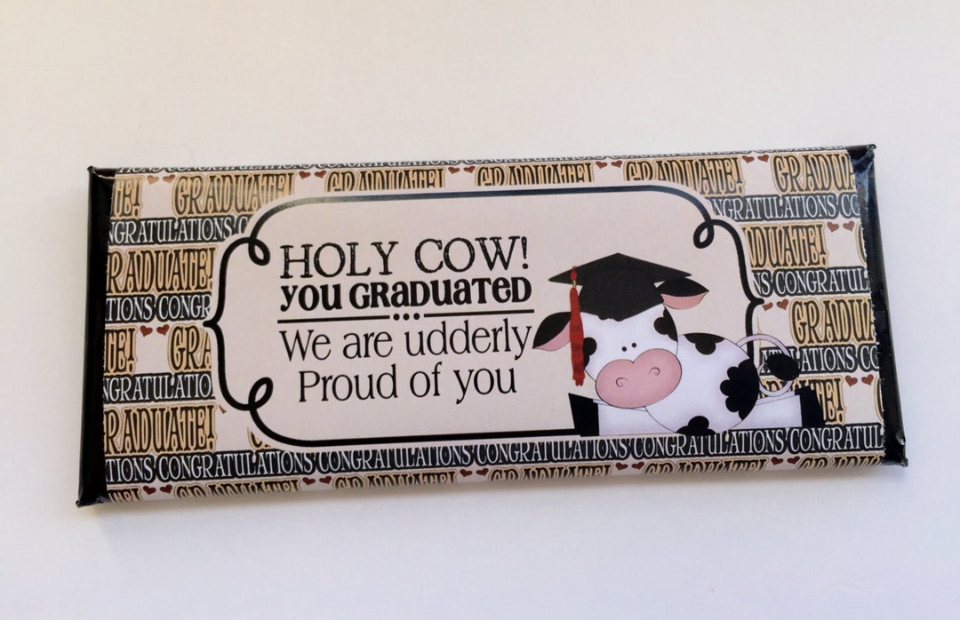 Graduation Party Favors, Graduation Candy, Holy Cow, College Graduation ...