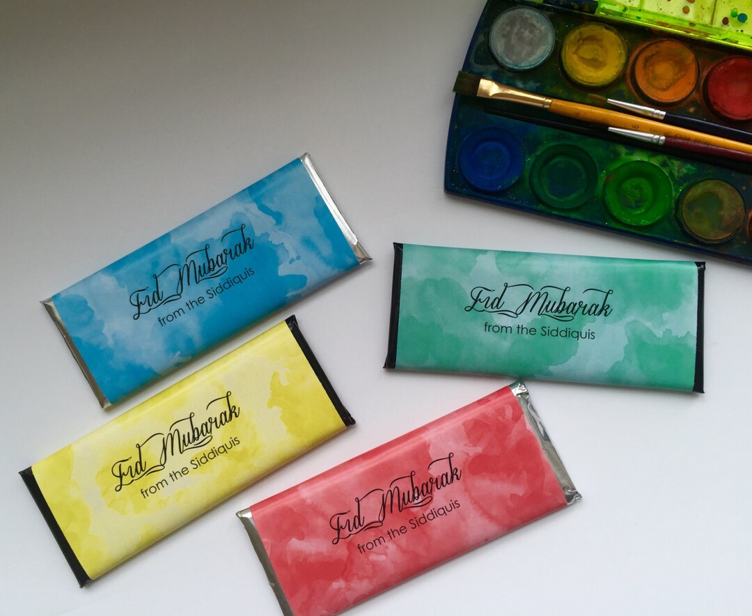Watercolor Party Decor, Watercolour, Watercolor Favor, Personalized ...