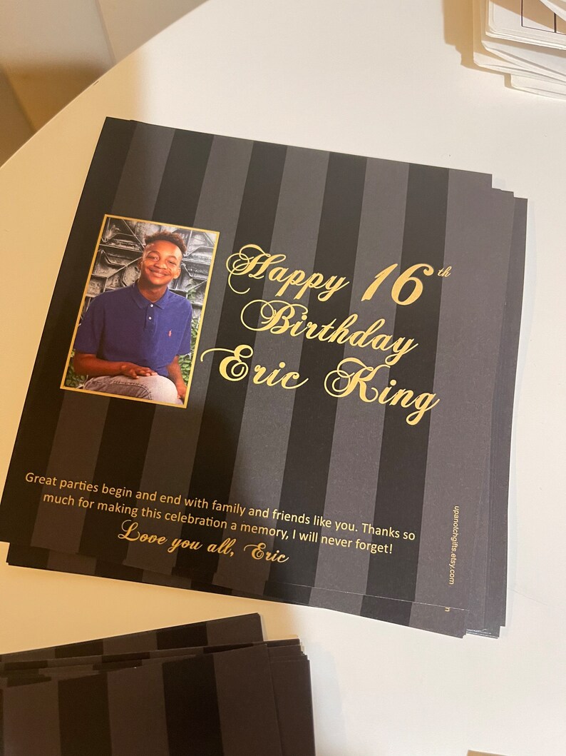 24 Pack Personalized 50th Birthday Favors 50th Birthday Party Etsy