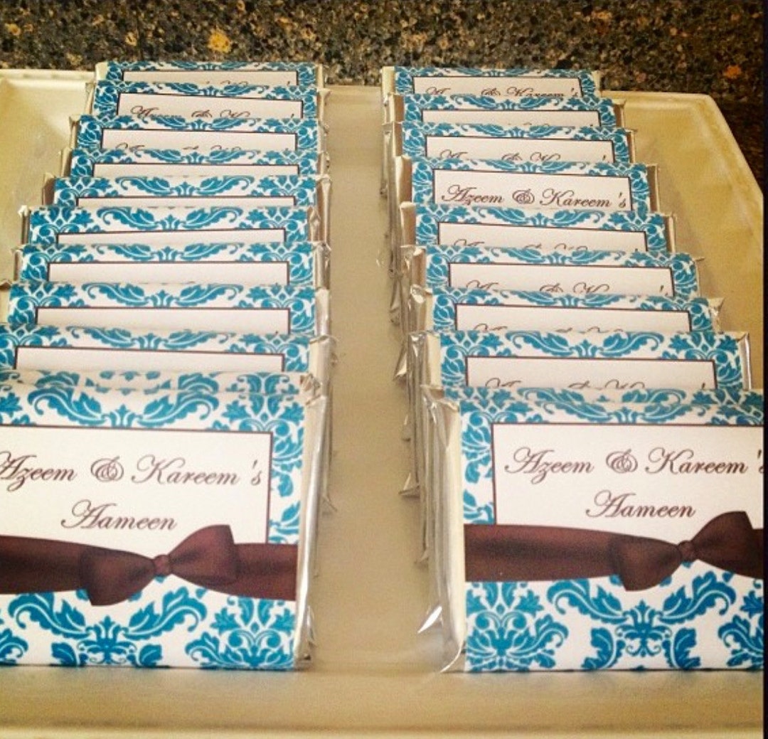 Blue Damask, Blue and Brown, Ameen, Quran Favors, Hafiz, Bismillah ...