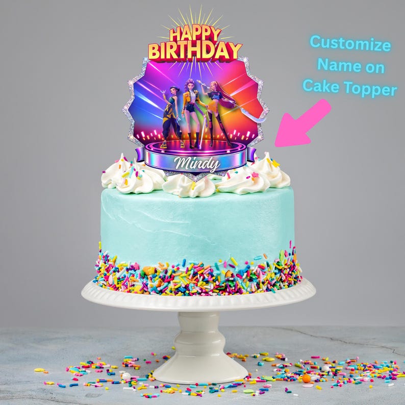 Kpop Birthday Bundle | Editable Canva Invitation (digital Download) - Etsy