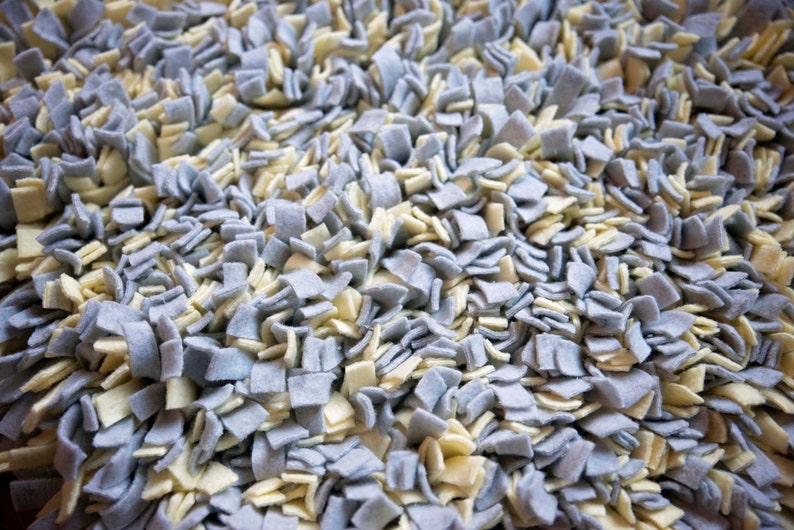 GRAY AND YELLOW Rag Rugphoto Propsuper Soft Newborn Nursery - Etsy