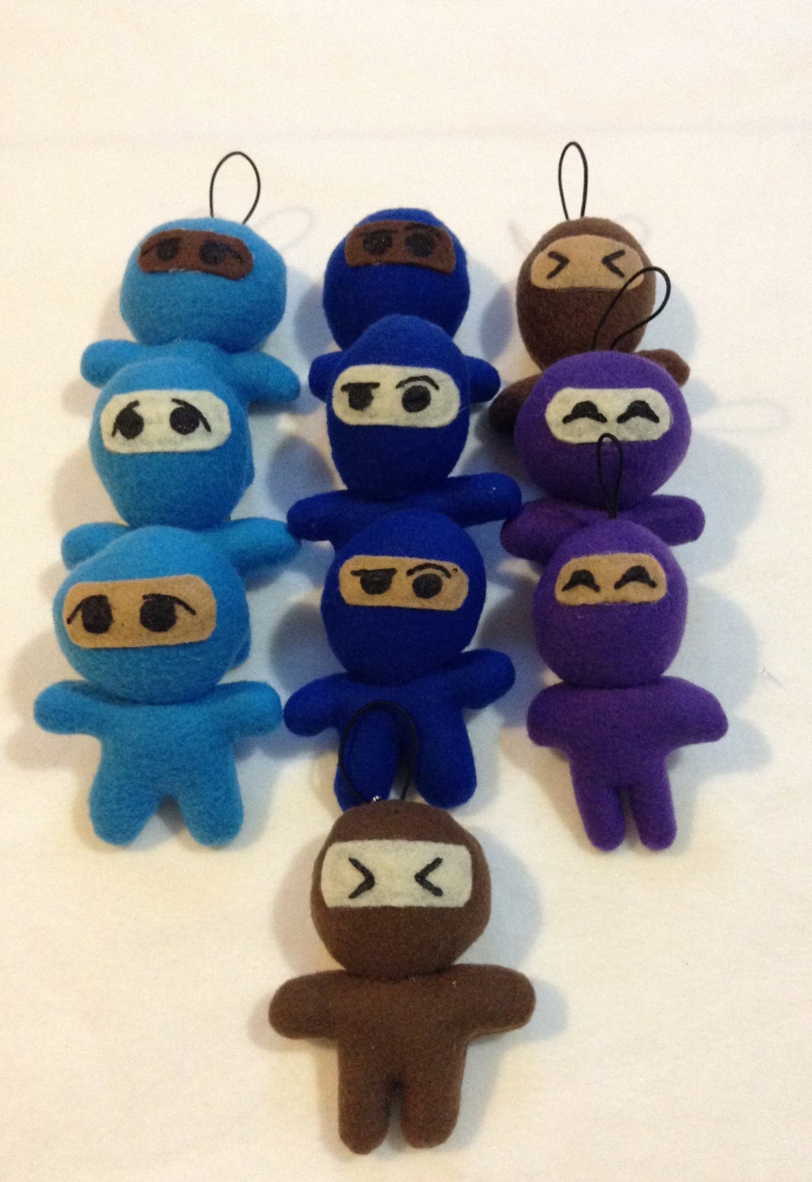 Mini Ninja Buddiez Plushies - Etsy
