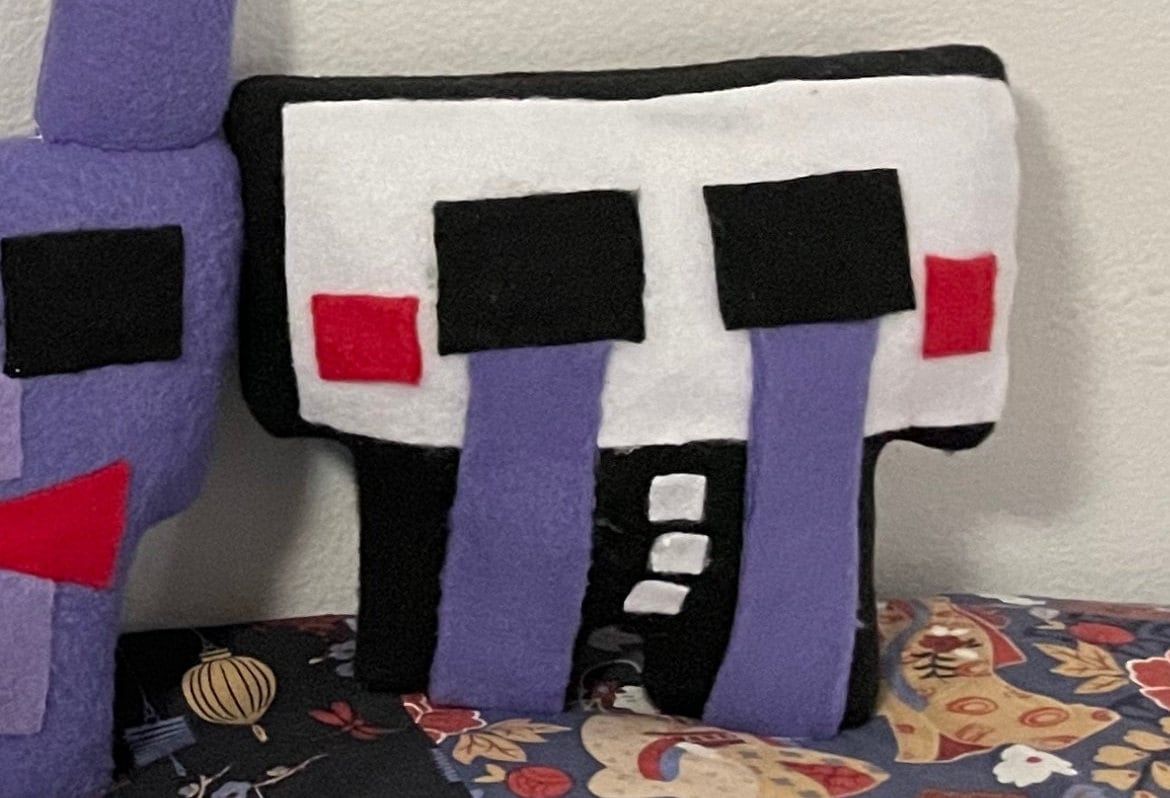 Pixel FNAF Plush Doll (animatronics and Crying Child) - Etsy