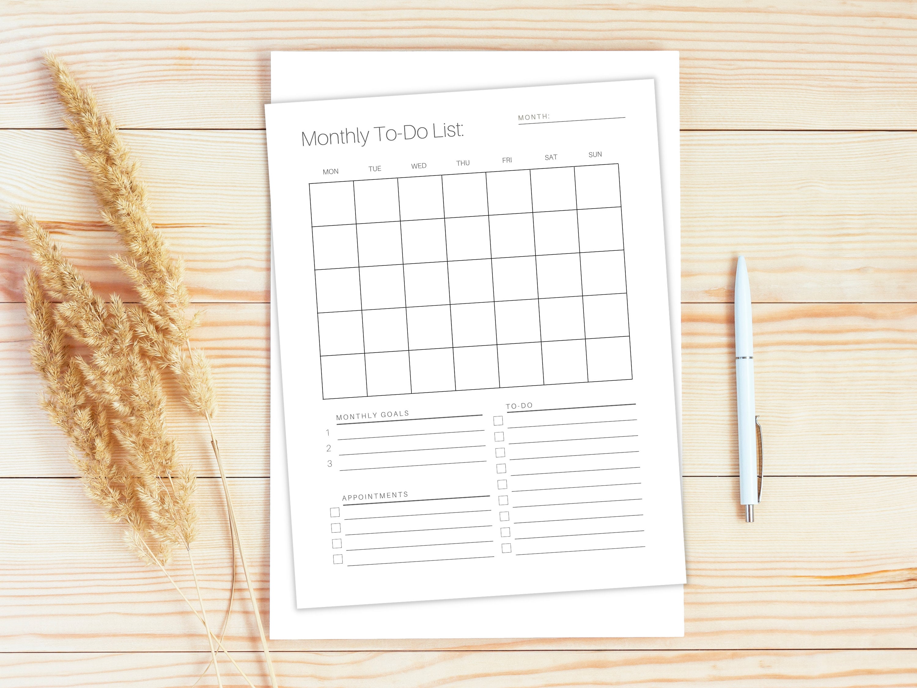 Monthly Planner Printable Monthly To do List To Do List Planner Monthly monthly-planner-printable-monthly-to-do-list-to-do-list-planner-monthly