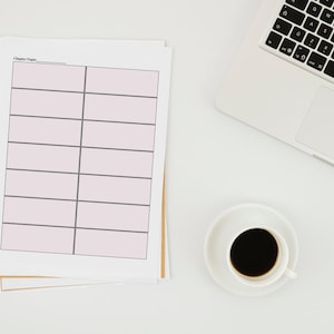 Printable Flash Cards | Editable Flash Cards | 7 Blank Flashcards per ...