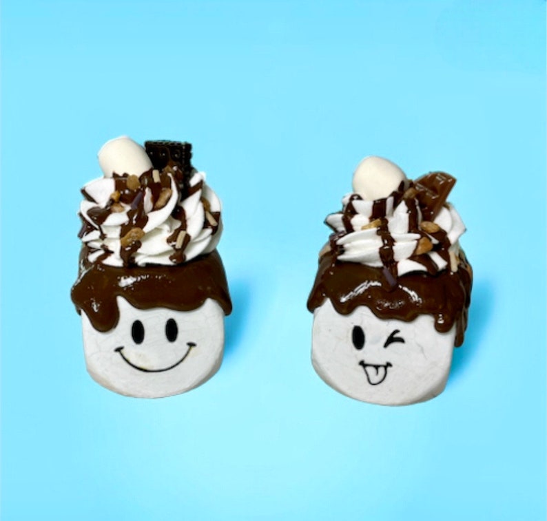 Faux Marshmallow Buddy, Smores, Fall/christmas Tiered Tray Decor, Fake ...