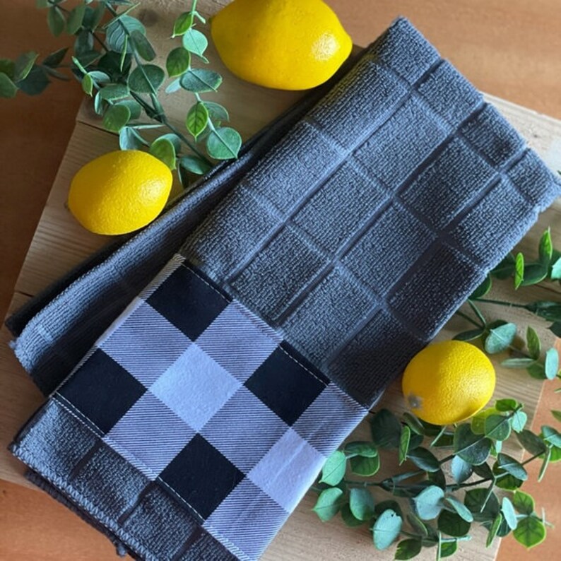 Farmhouse Handmade Kitchen Towels - Etsy